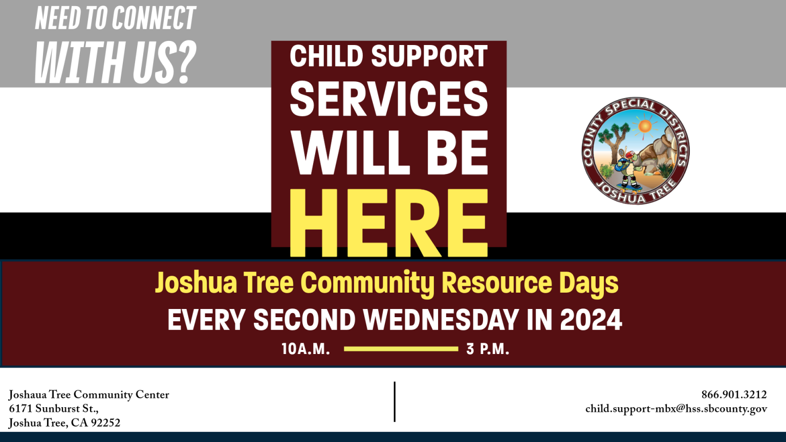 Mondays with DCSS Victorville – Department of Child Support Services