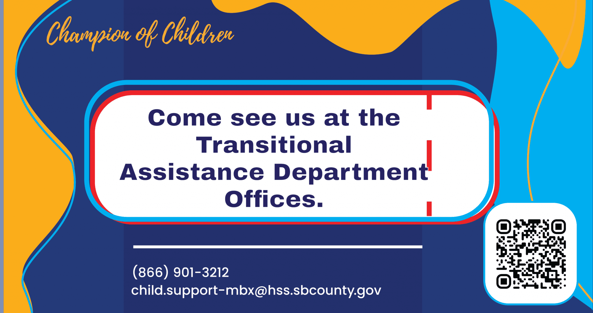 Child Support Services will be at the Barstow TAD Office – Department ...
